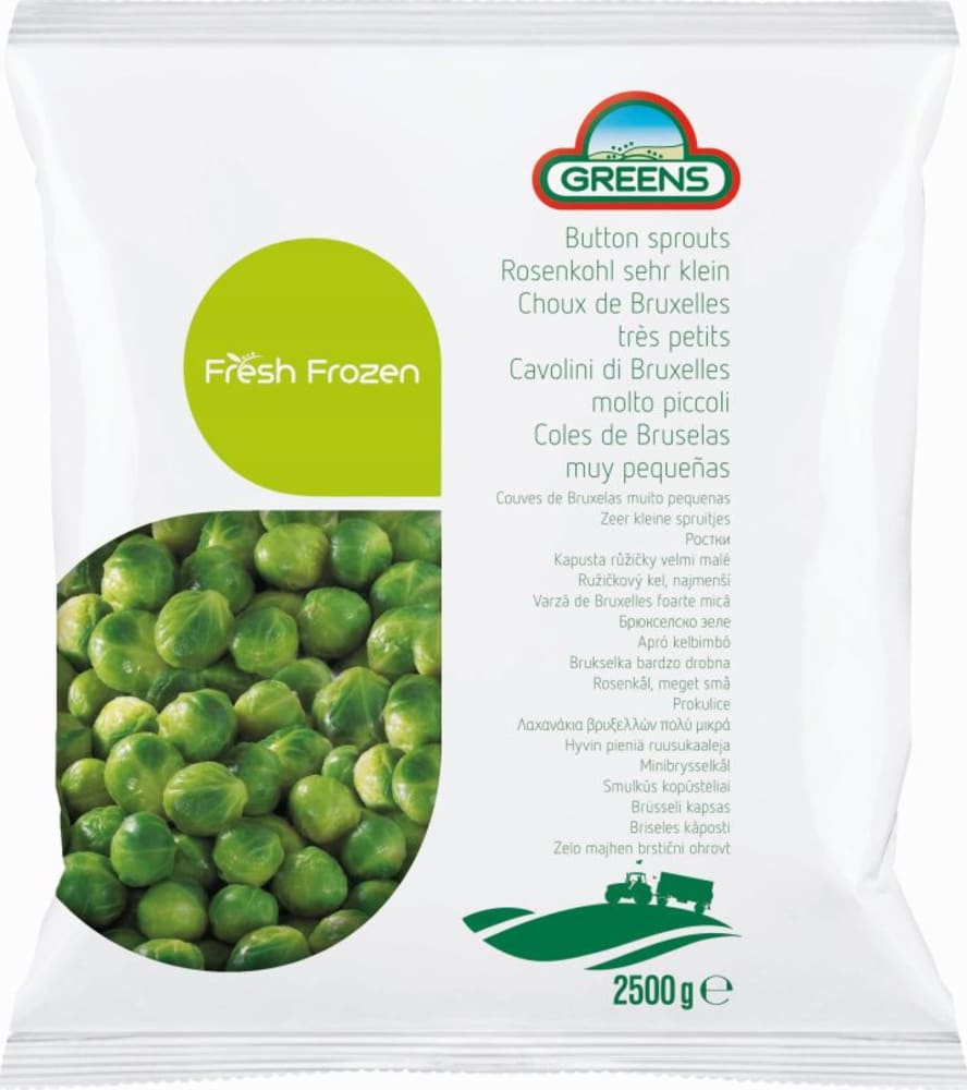 Frozen Button Sprouts 2.5kg – Reliable Catering Ingredient | Creed ...