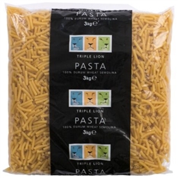 Triple Lion Macaroni Pasta (straight) - 3kg