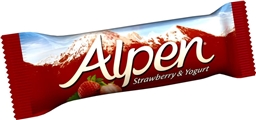 Alpen Strawberry & Yogurt Bar 24x29g – Convenient Snack for Catering ...