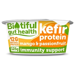 Biotiful Mango & Passionfruit Kefir Protein Yogurt - 6x125g